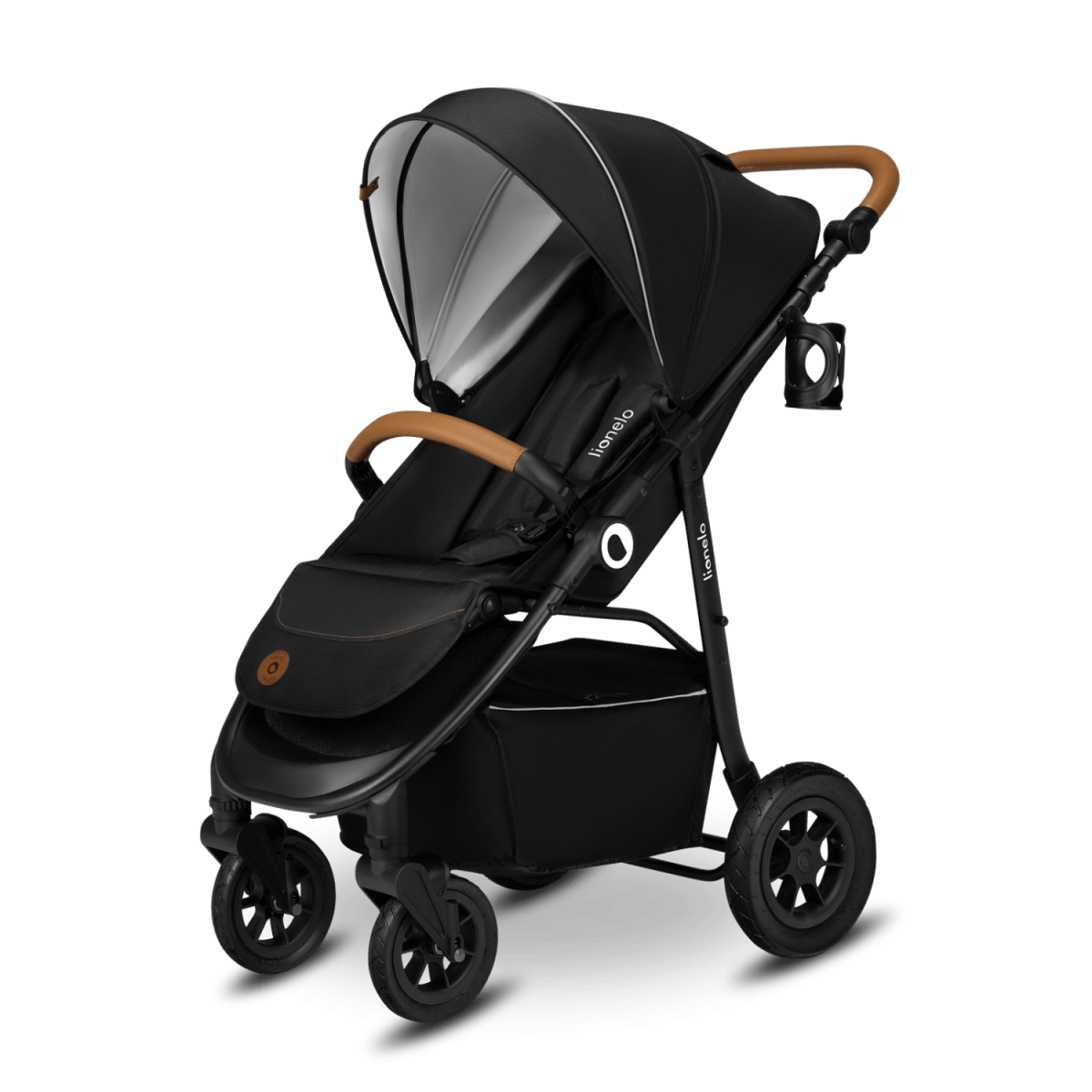 LIONELO ratiņi NATT black onyx | Sporta rati